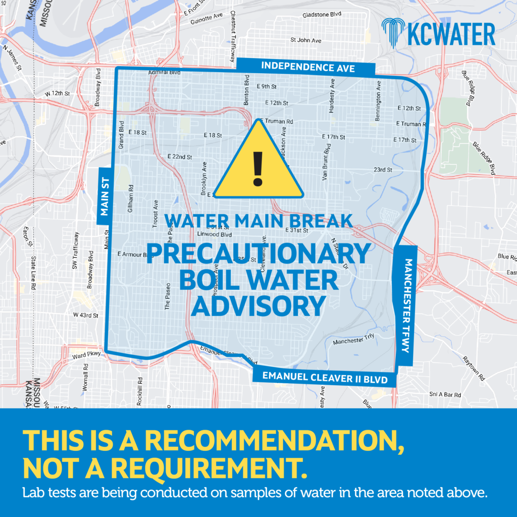 KC Water Issues Precautionary Boil Advisory – KC Water