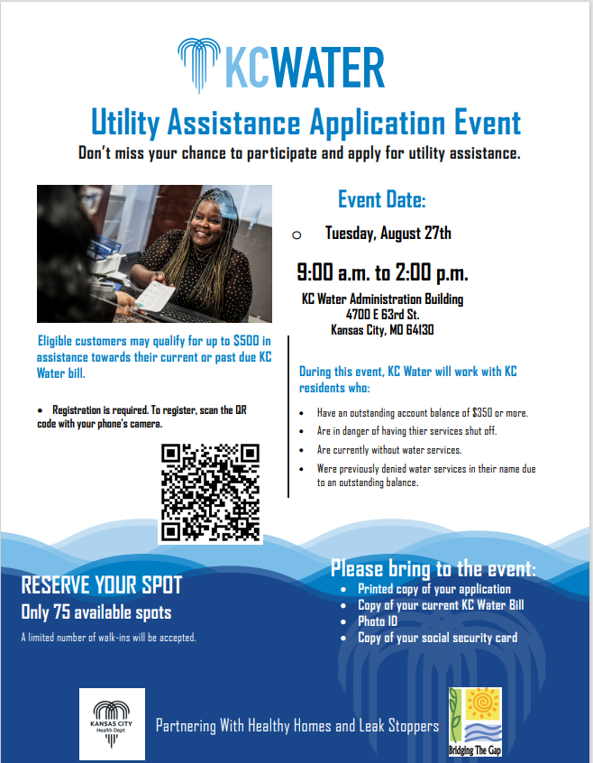 KC Water hosting utility assistance event – KC Water