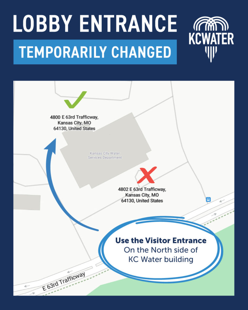 Upgrades to KC Water lobby start March 6th – KC Water